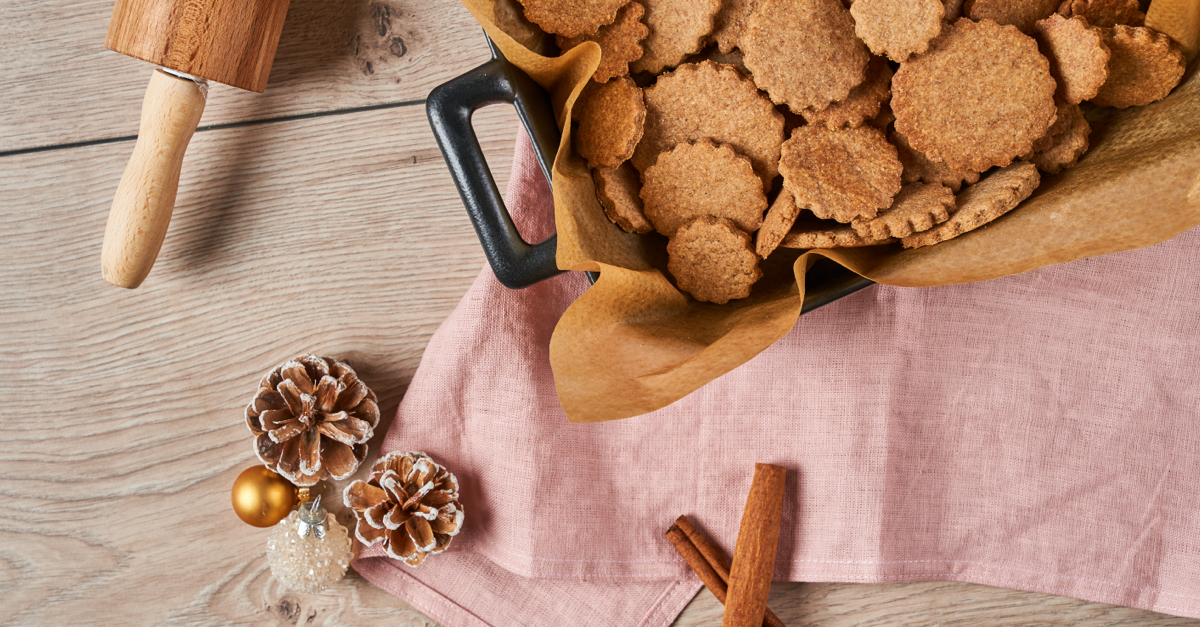 Recept: speculooskoekjes in kerstsferen